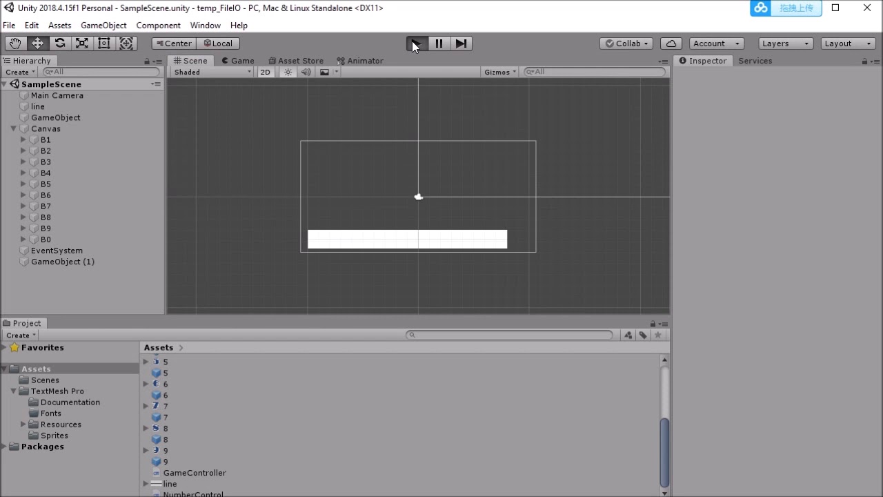 Unity Programming Tutorial (Exercise 6 - 1a : Falling Number - Unity Programming Tutorial)