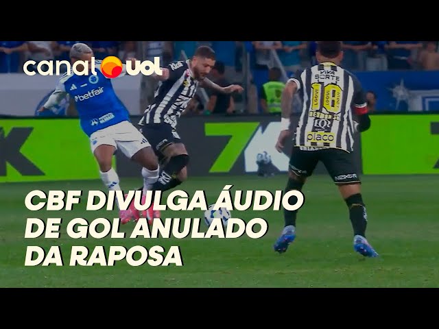 CBF divulga áudio do VAR em gol anulado do Cruzeiro contra o Santos