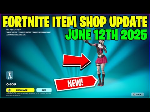 *NEW* IMAGE ICON EMOTE! Fortnite Item Shop [June 12th, 2025] (Fortnite Battle Royale)