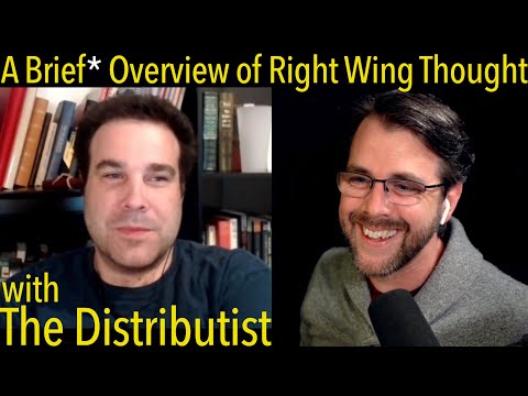 A Brief* Overview of Right Wing Thought | with The Distributist