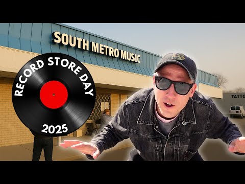 GEOCACHING ON RECORD STORE DAY! #geocaching #geocache #recordstoreday2025