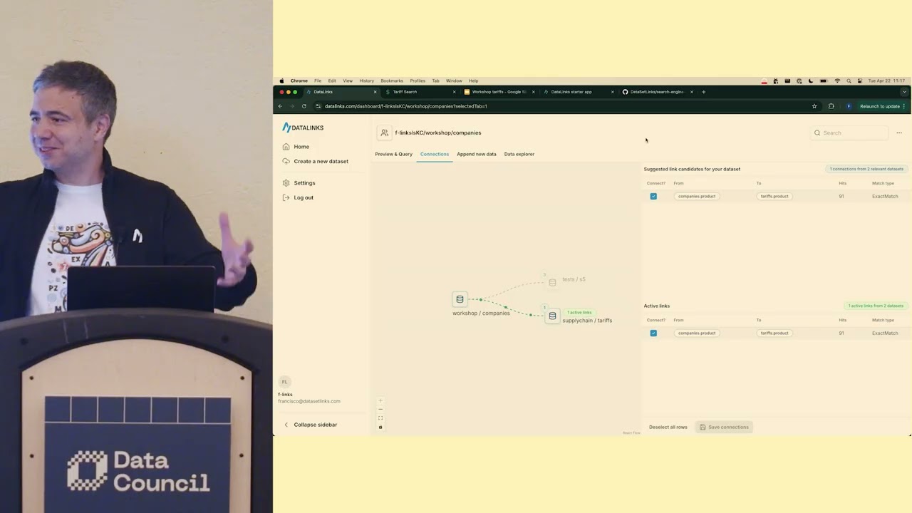 Powering AI Workflows with Tabular Graphs