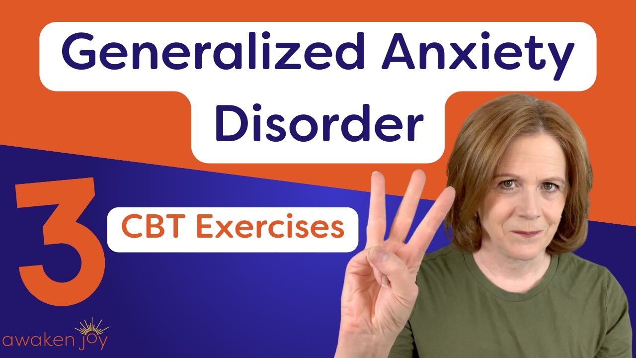 CBT Generalized Anxiety Disorder (3 Techniques to Help)