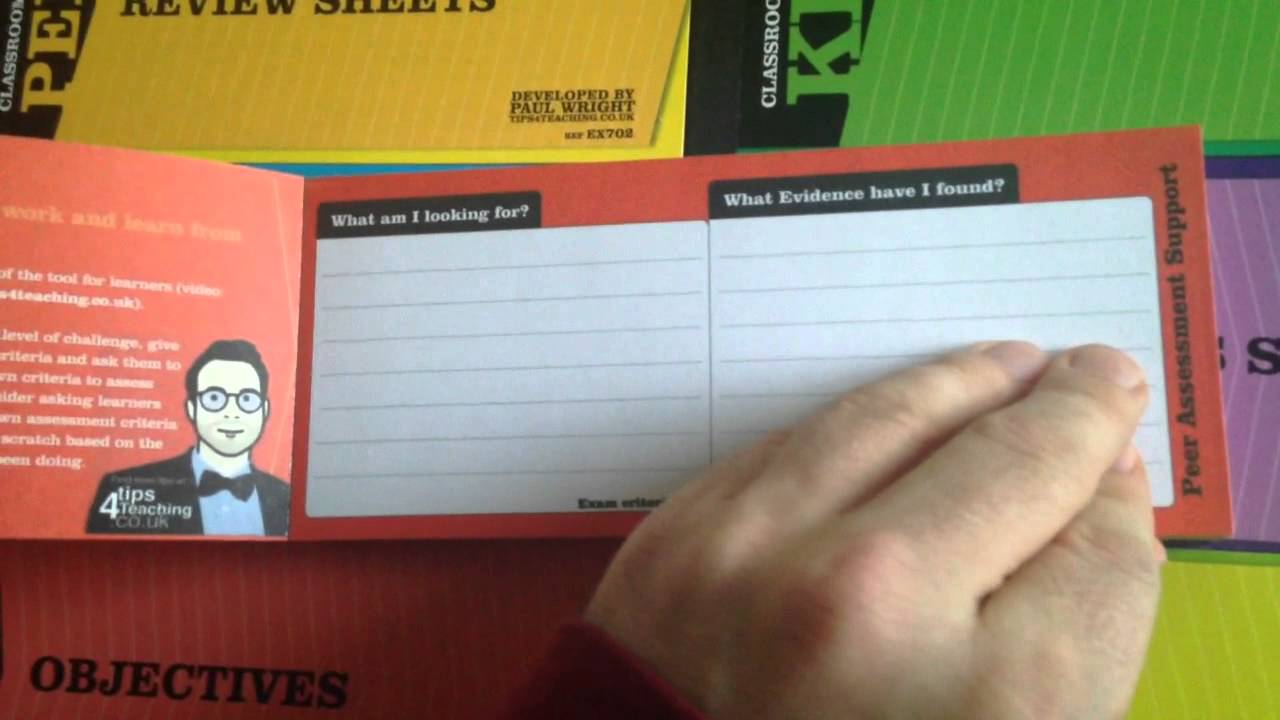 Classroom Resources #PeerAssessment