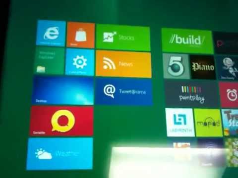 Windows 8 on a Touchscreen TV (Test)