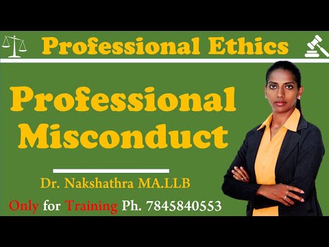 வழக்கறிஞர்களின் தவறுகள் | Professional Misconduct of Advocate | Tamil I Dr.A.C.Nakshathra