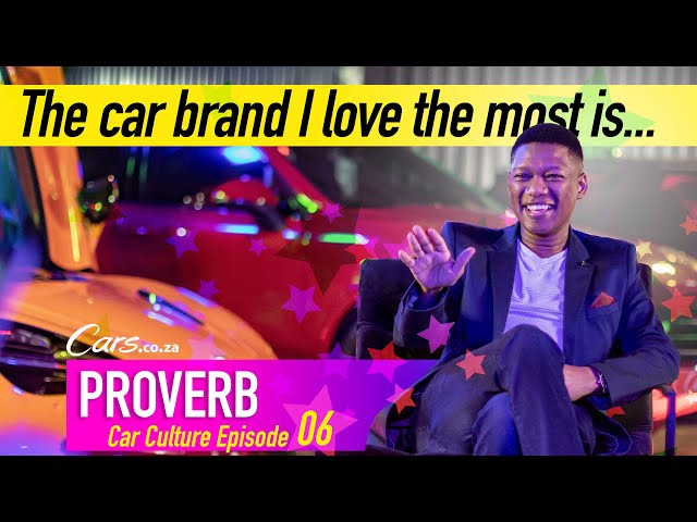 PROVERB's first car, his current cars and his views on SA Car Culture