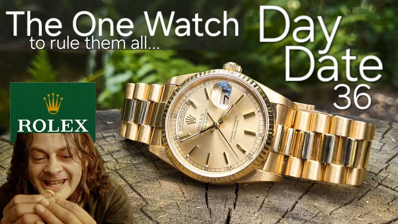 Rolex Day Date 36 in 18K Yellow Gold. It's Ours! How did this happen?