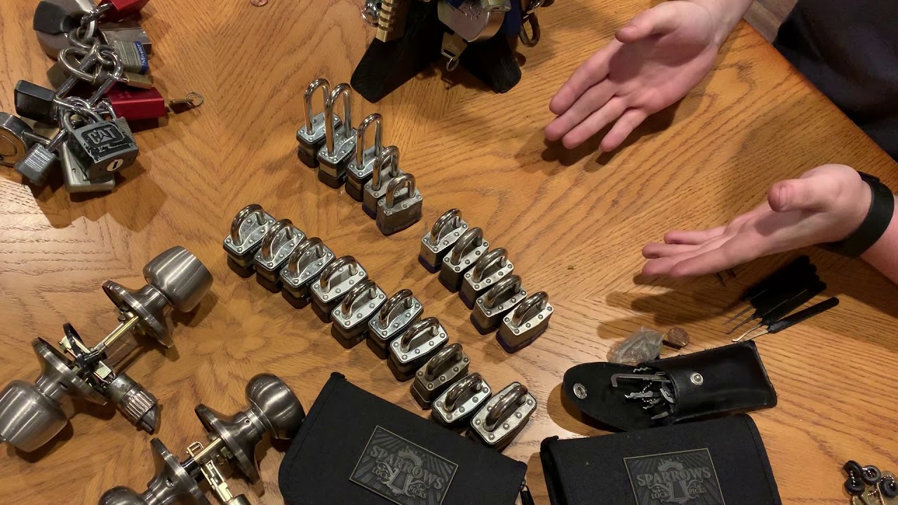 V5: Single Pin Picking 20 Master Locks