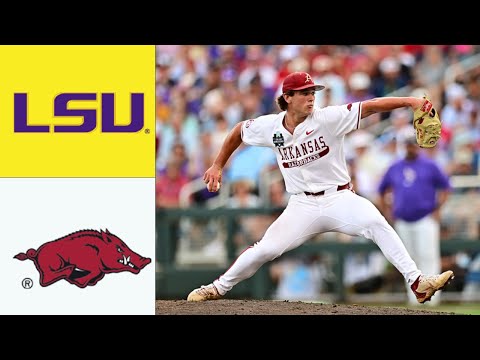 Arkansas Razorbacks vs LSU Tigers | Jun 18, 2025 | Men's College World Series