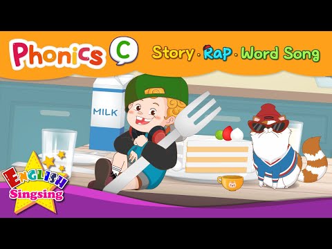 Phonics Story "C" general visual com…: English ESL video lessons