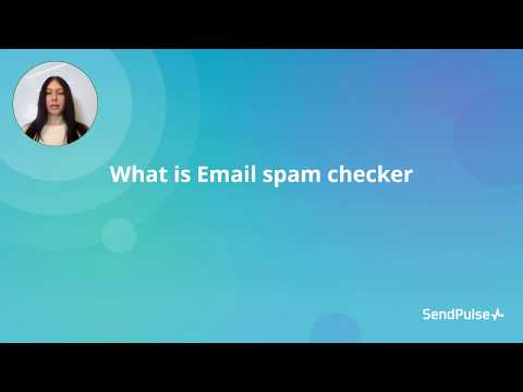 What is Email spam checker