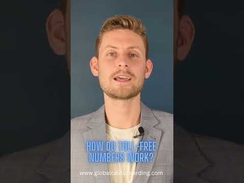 How do toll-free numbers work?