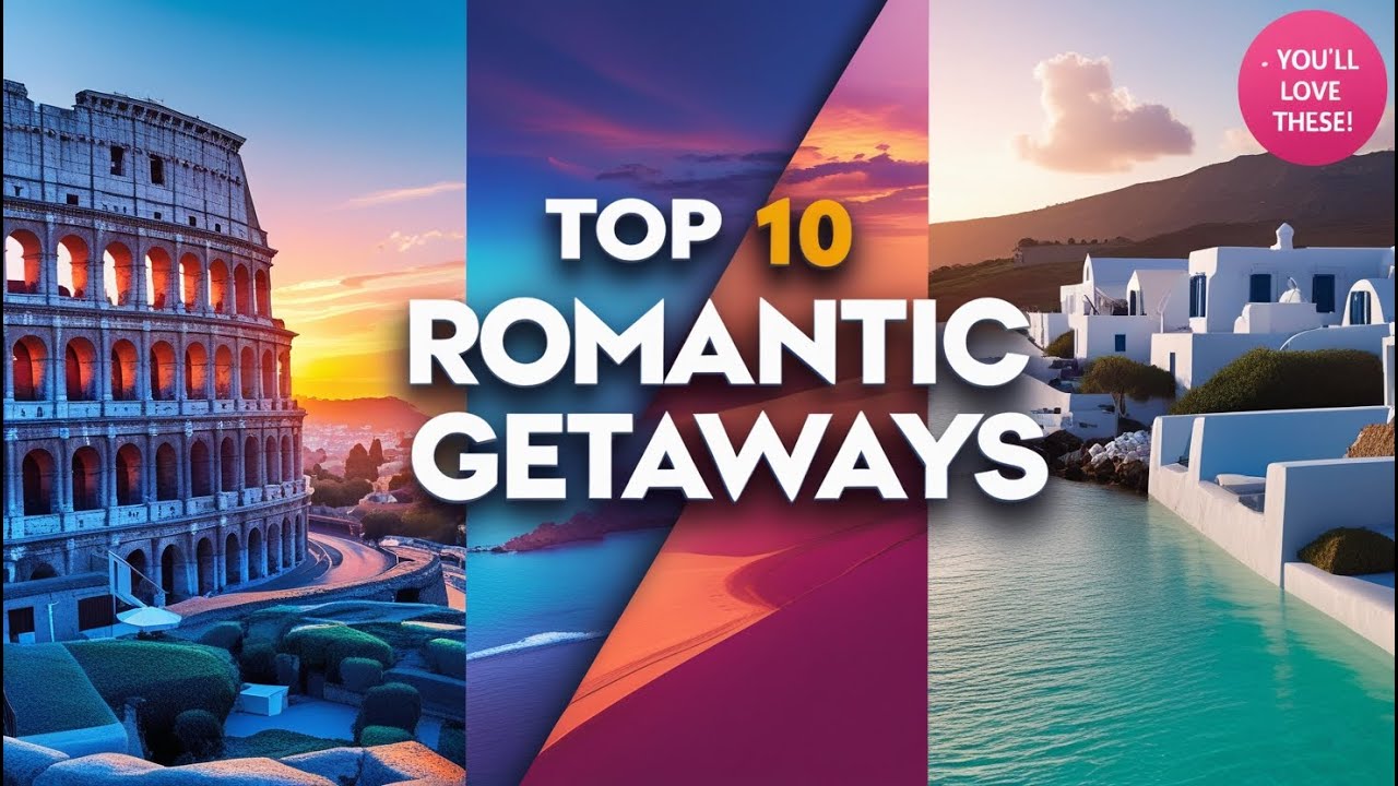 Top 10 Romantic Getaways for Couples | Best Vacation Spots for Lovebirds