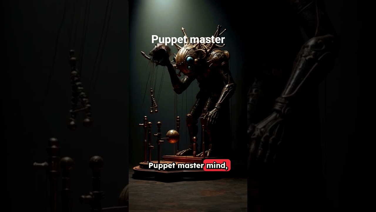 the puppet master by Daniel Davis © Daniel Davis 2025. All Rights Reserved.