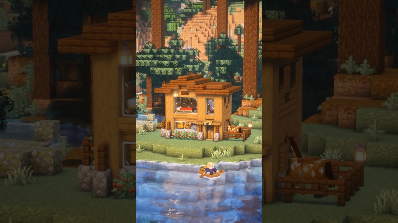 Spruce House Minecraft🏠