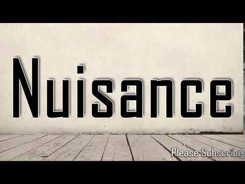 How to Pronounce Nuisance