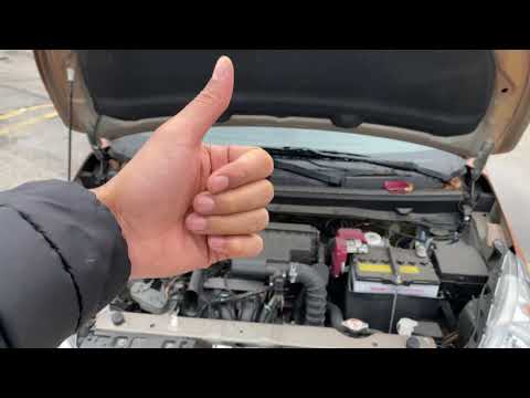 Mitsubishi Mirage – Battery location