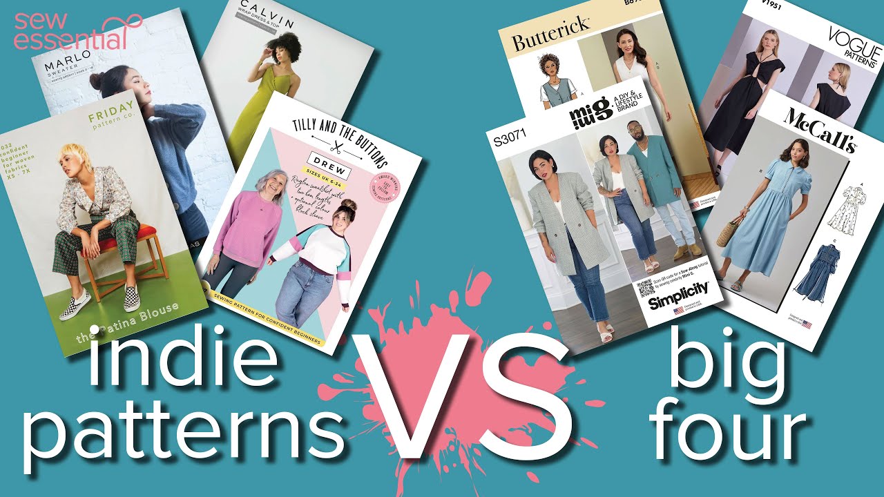 Indie Sewing Patterns Vs The Big Four