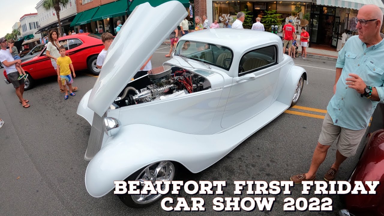4K | Beaufort First Friday Car Show June 2022