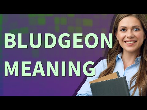 Bludgeon | meaning of Bludgeon