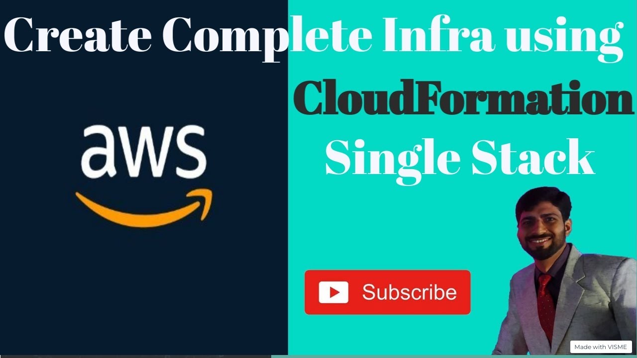 Create Complete AWS Infra Using Single Cloudformation Stack | AWS CloudFormation | IaC | DevOps