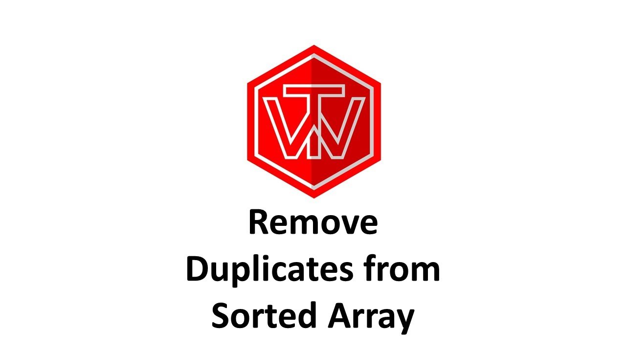 Remove Duplicates from Sorted Array | LeetCode 26 | Facebook Coding Interview Tutorial