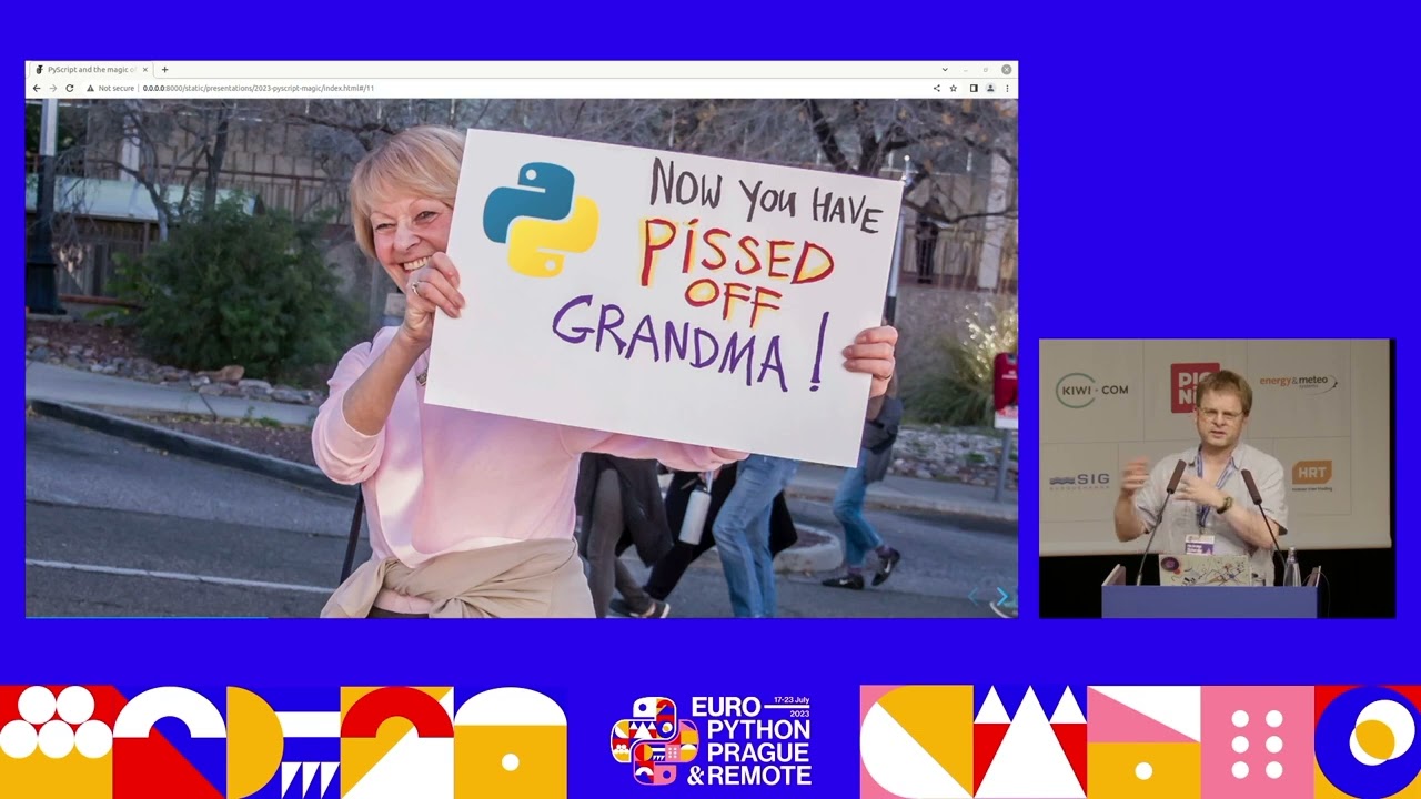 PyScript and the magic of Python in the browser — Nicholas Tollervey, Fabio Pliger