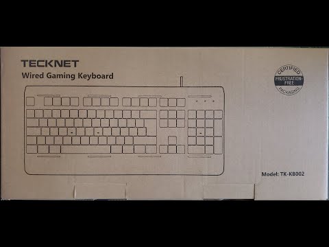 Tecknet TK-KB002 Wired 'Gaming' Keyboard Review