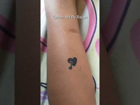 Music🎶 heart♥️tattoo #shorts