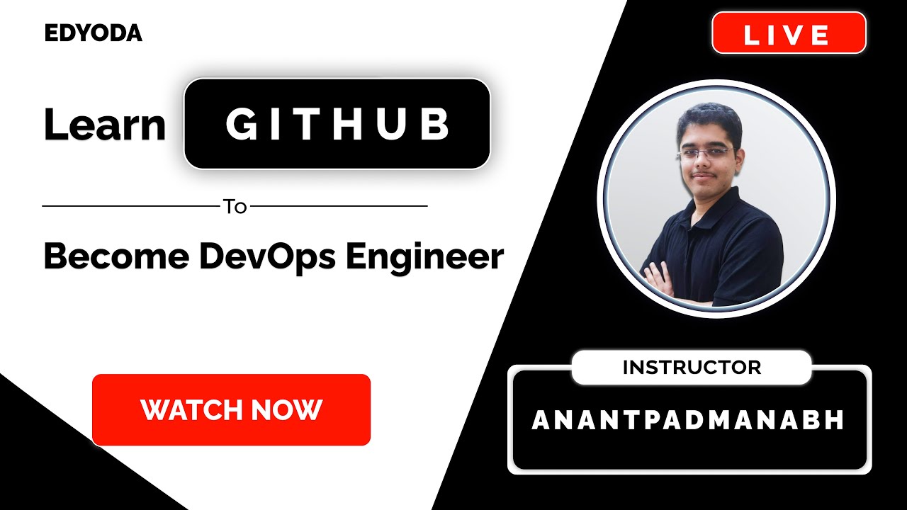 Learn GitHub and become DevOps Engineer | FREE Live Workshop | EdYoda