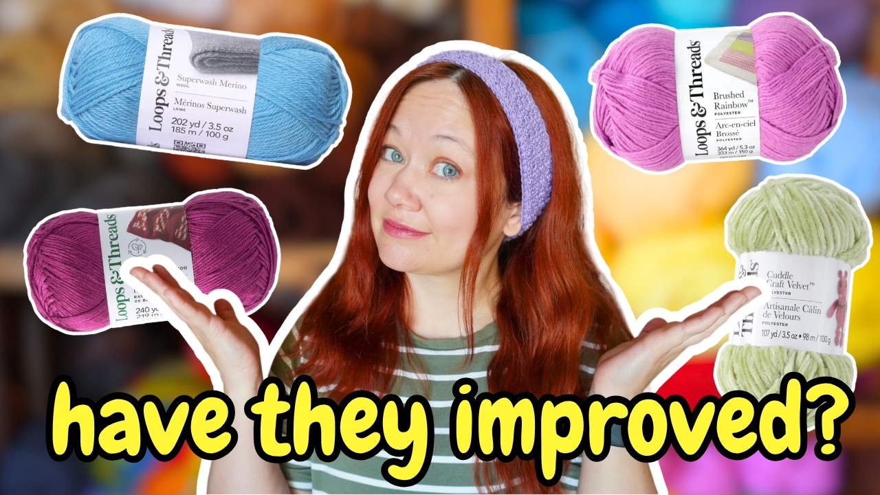 Giving Michael's Loops And Threads Yarn Another Try