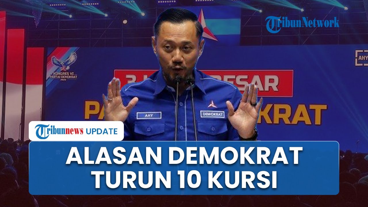 AHY Ungkap Alasan Kursi Demokrat di DPR Jeblok Turun 10 Kursi, Sebut Ada Gangguan dari Pihak ...