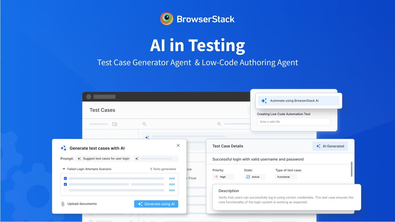 BrowserStack Test Management AI Agents