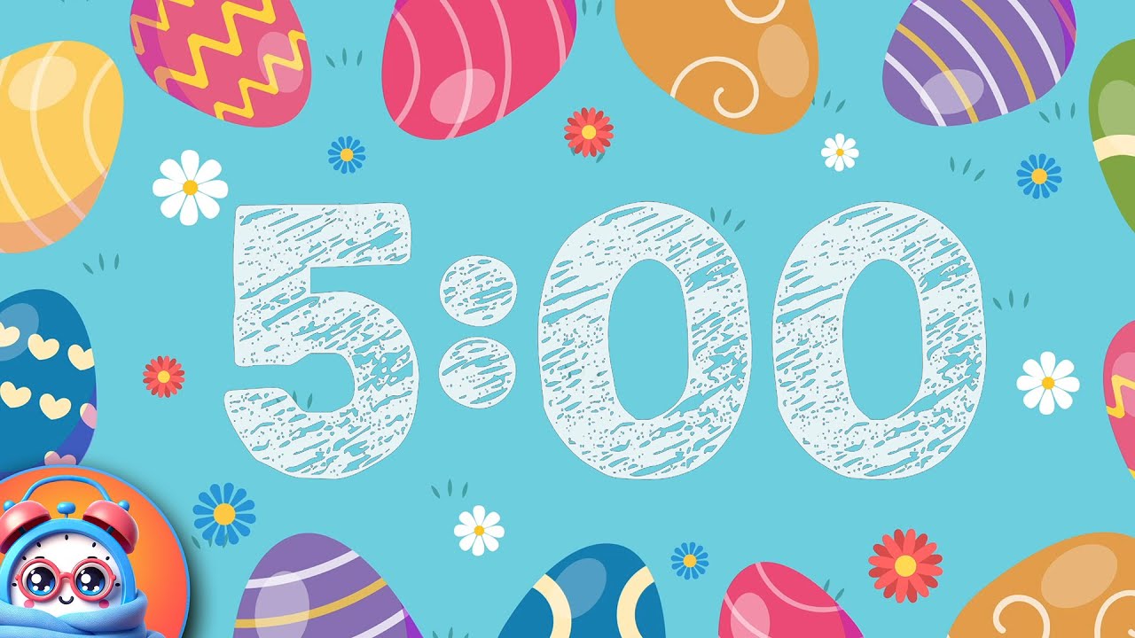 5-Minute Easter Egg Timer — Cozy Countdown!