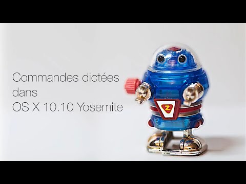 Automator et Yosemite, les commandes dictées