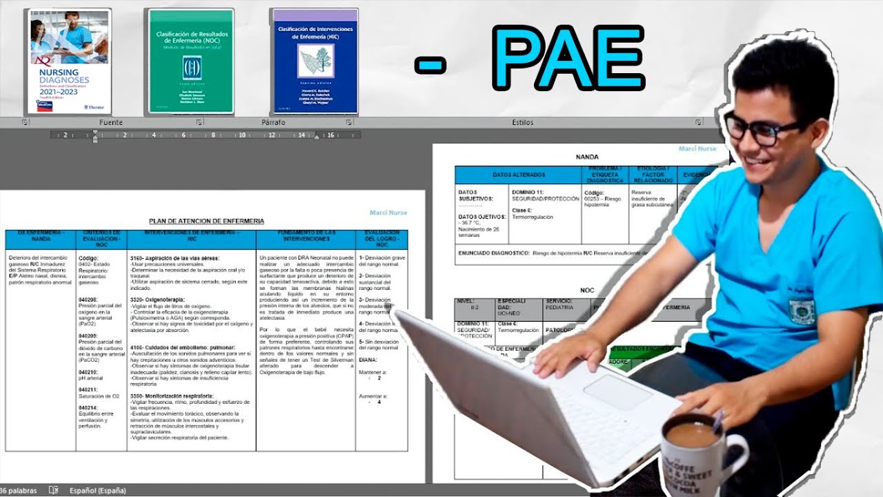 How to make a PAE with NANDA, NOC and NIC - Easy