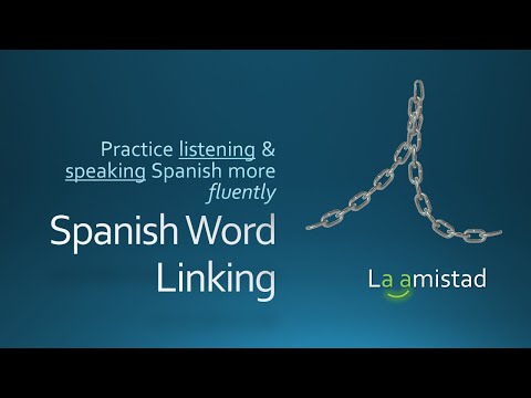 Word Linking Spanish Listening Practice Video: Understand when Words ...
