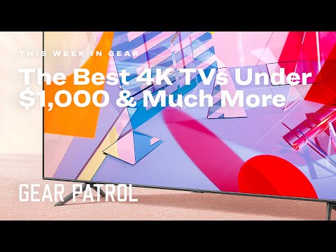 The Best 4K TVs Under $1,000, All-Black Watches, a Unimog U500 & Much More