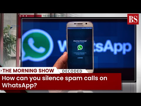 How can you silence spam calls on WhatsApp?