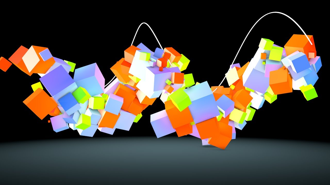 Cinema 4d Tutorial - How to Animate Objects along a  Spline in Cinema 4D