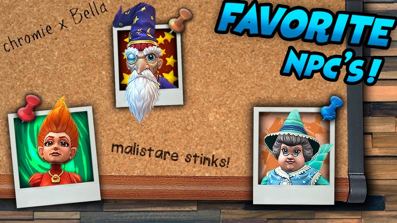 My Favorite NPC's in Wizard 101