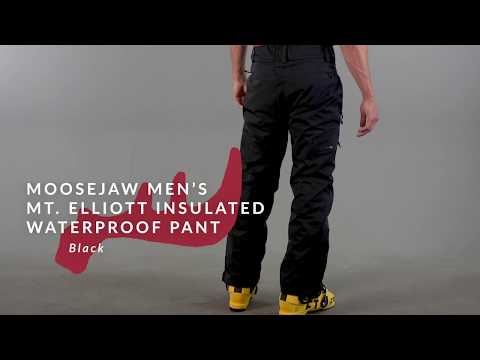 Moosejaw Mens Mt. Elliott Insulated Waterproof Pant