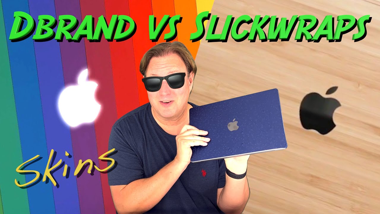 Dbrand vs SlickWraps M4 MacBook Pro Skins