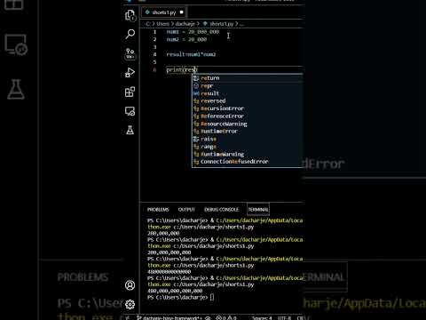 Python Integer Trick?? #python #coding #programming #short