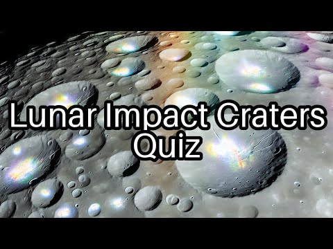 🚀 Test Your Knowledge: Discover the Secrets of Lunar Impact Craters! 🌕
