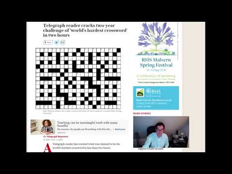The "World's Hardest Crossword" by Marc Breman