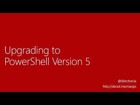 How to upgrade a Windows Server 2012 R2 to PowerShell 5