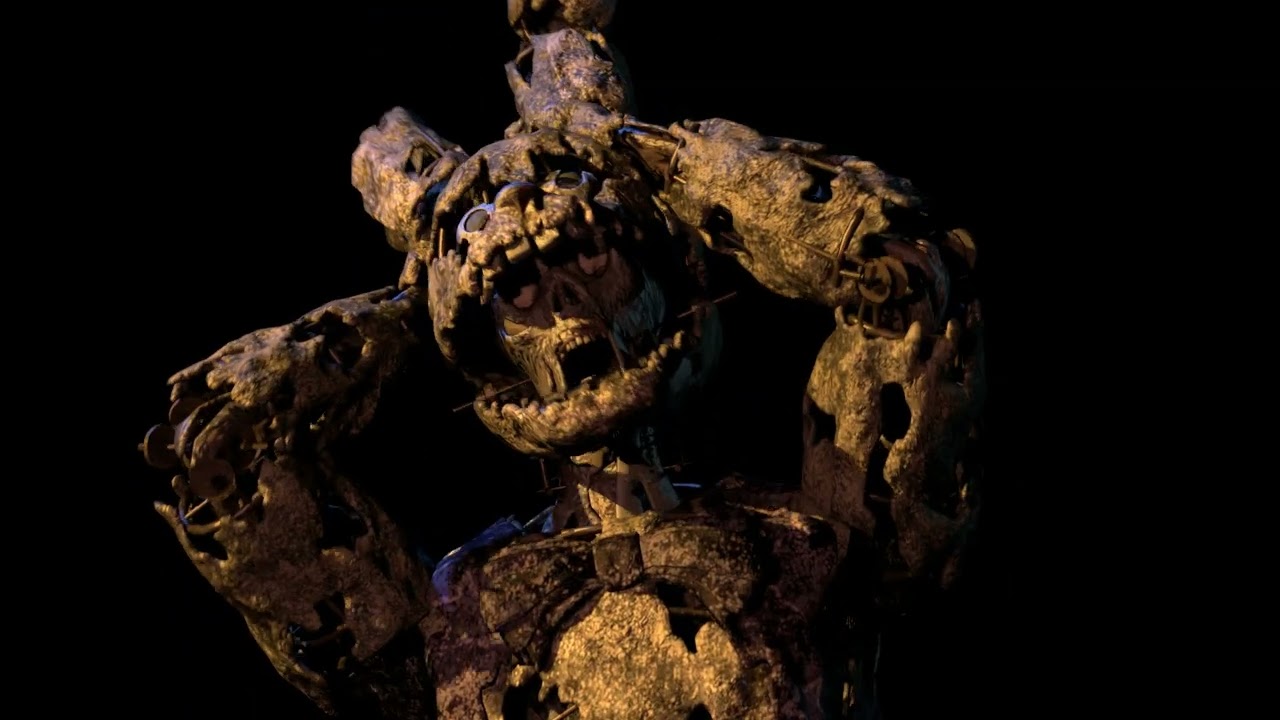 REALISTIC SpringTrap Ripping Off His Face SFM Animation