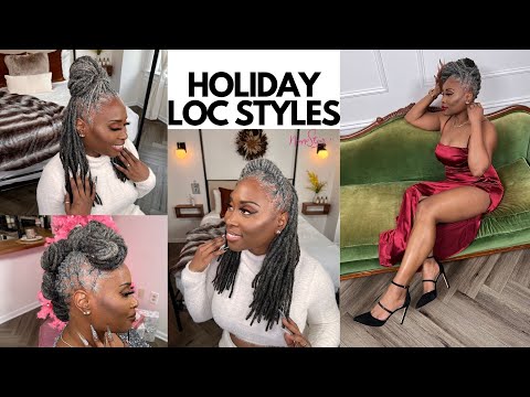 4 Elegant Holiday Loc Style Tutorial by NappStar
